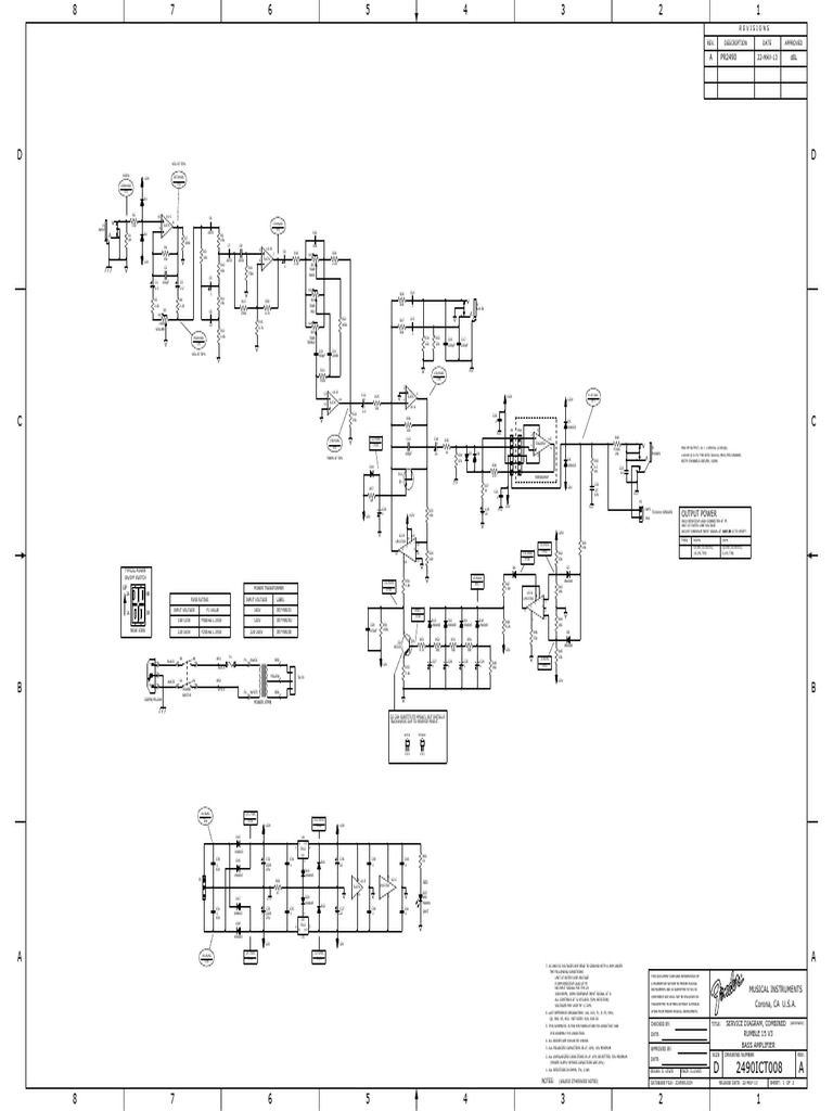 Rumble 15 V3 Schematics-Diagrams | PDF