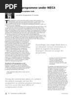 NEC4 Bulletin: Understanding Terminal Float | PDF | Business