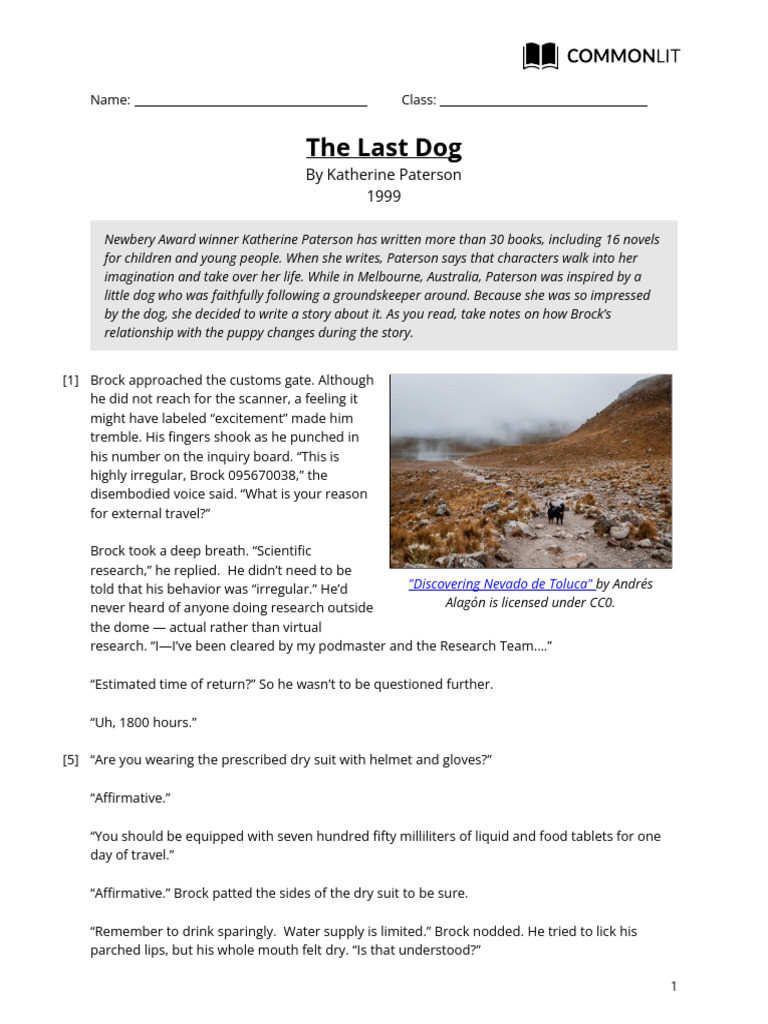 Gr8The Last Dog-Student | PDF | Dogs