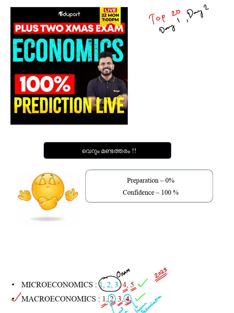 Plus Two Economics | PDF