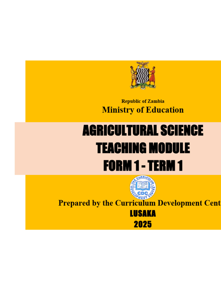 Agricultural Science Teching Module | PDF | Rock (Geology) | Soil