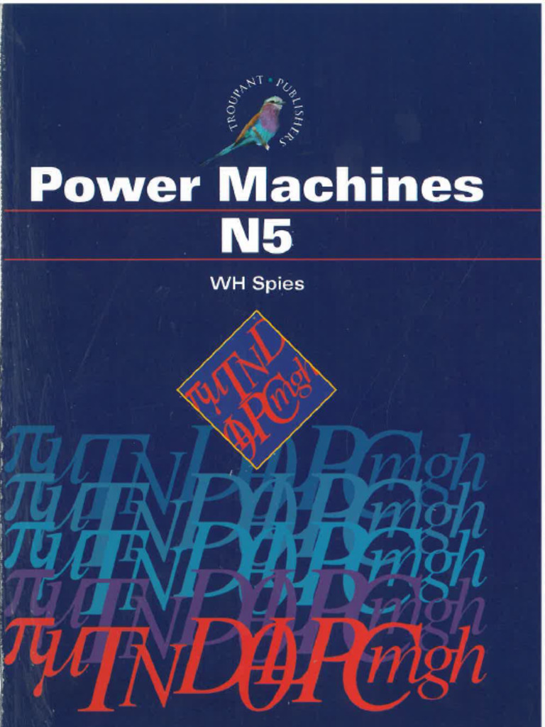 Power Machines N5 Textbook | PDF
