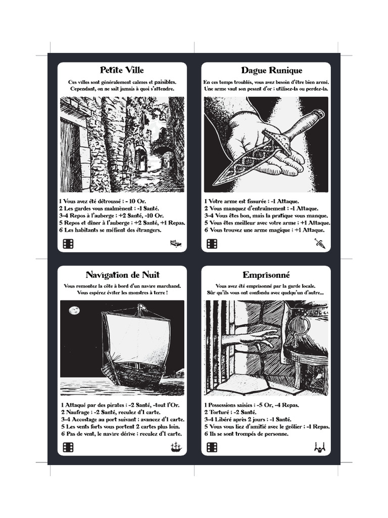 Fortune Fame & Glory - Cards & Rules v1-6 CLL French | PDF
