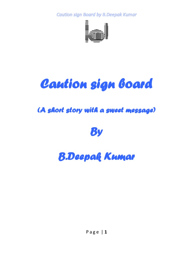 Caution Sign Board | PDF | Traffic Collision