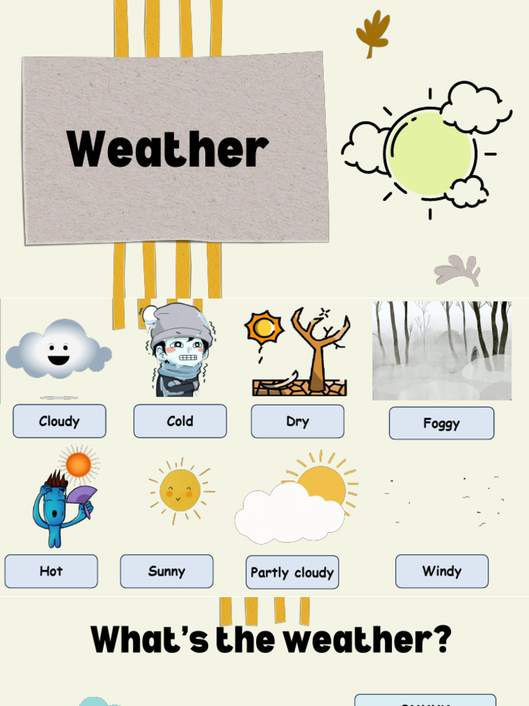 Weather 2nd Grade | PDF