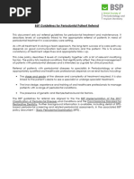 sBPE Guidelines for Periodontal Screening in Youth | PDF ...
