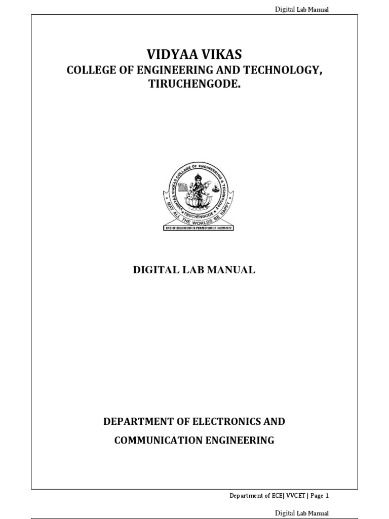 DPSD Lab Manual | PDF | Hardware Description Language | Digital Electronics