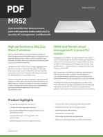MR57 Datasheet | PDF | Ieee 802.11 | Mimo