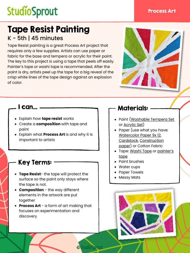 Tape Resist | PDF