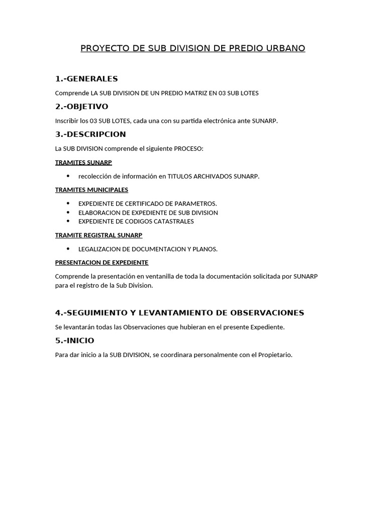 Sub Division 22 | PDF