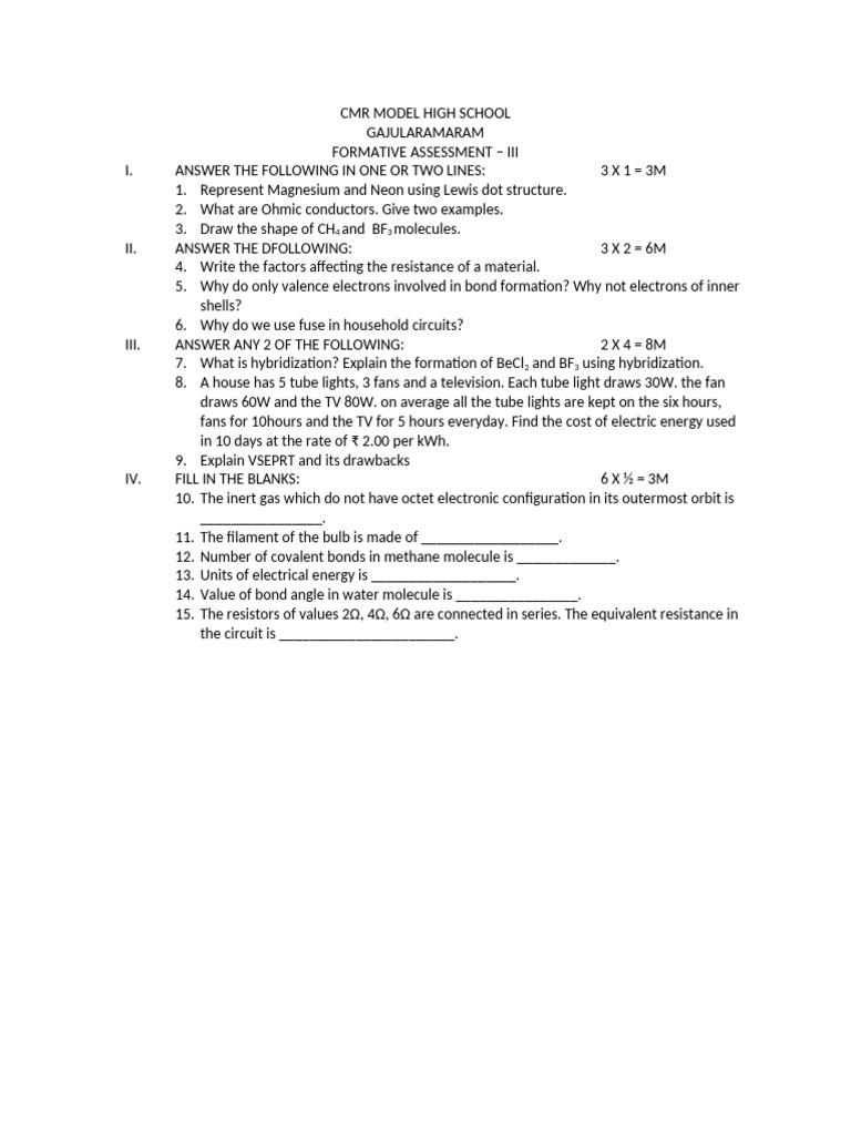 Fa3 Phy | PDF