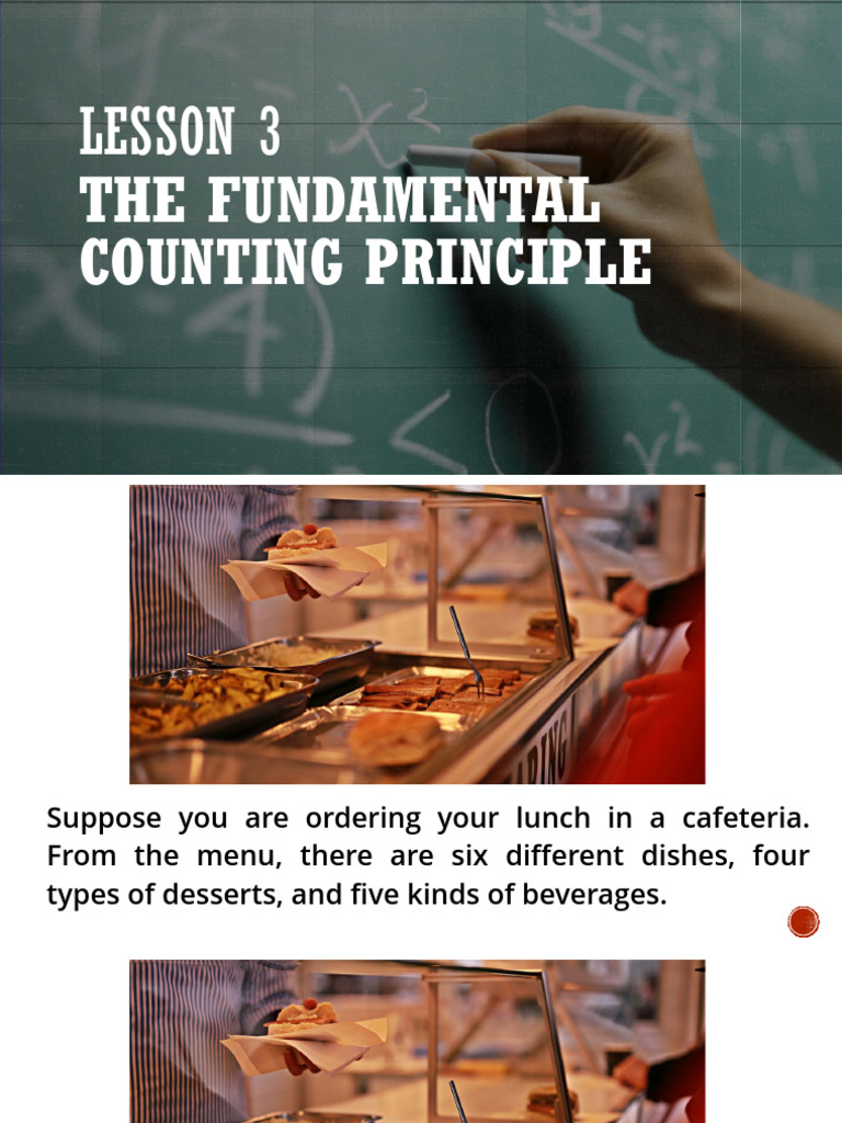 Fundamental Counting Principle | PDF