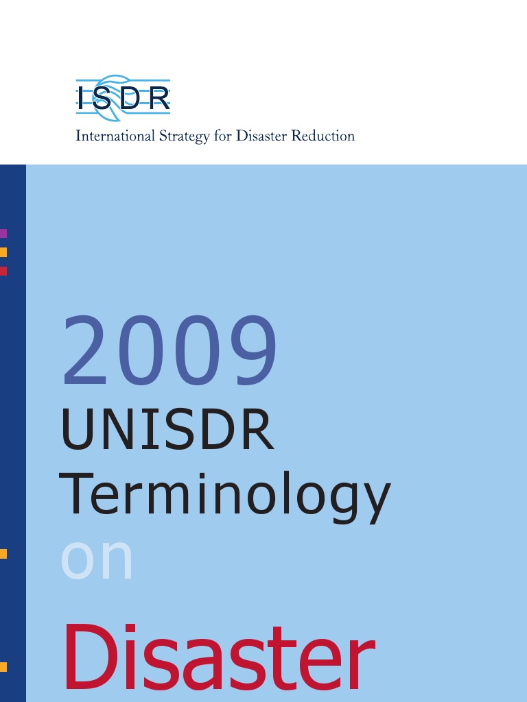 Disaster Risk Reduction: Unisdr Terminology | PDF