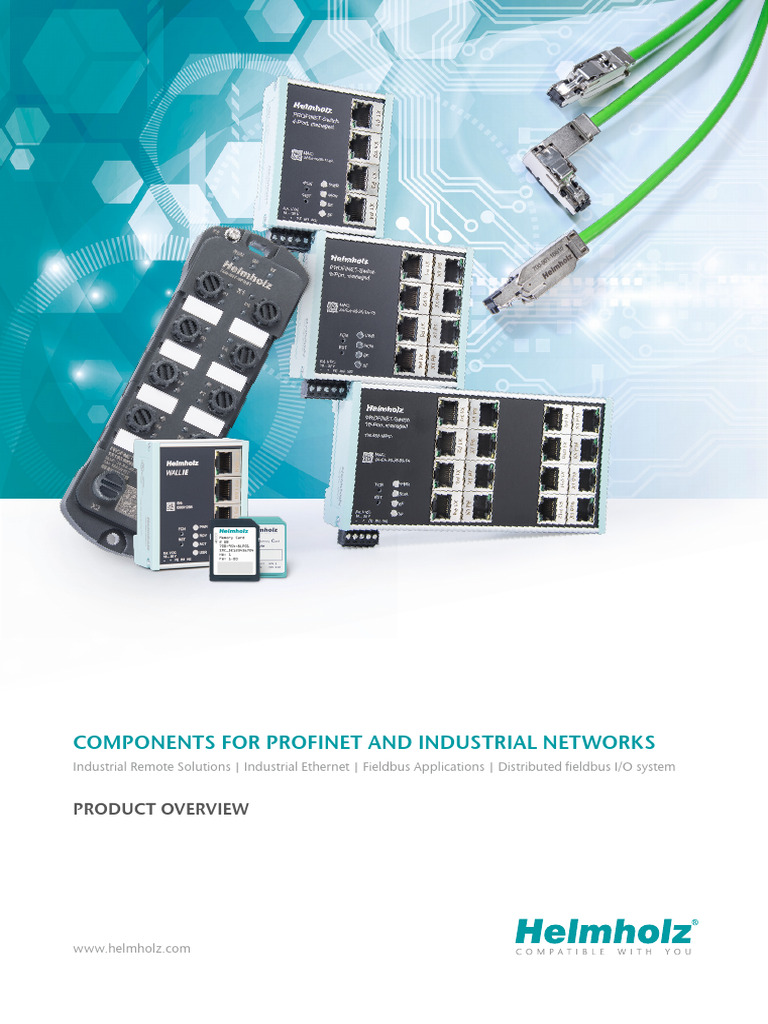Componentes para PROFINET Catalogo | PDF | Network Switch | Computer ...