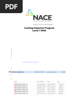 NACE Coating Inspector Level 1 Overview | PDF | Coating | Certification