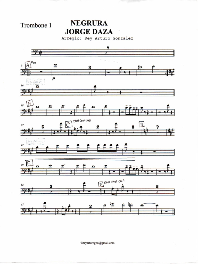010 - Negrura - Trompeta 1 | PDF