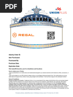 Redeem Regal Tickets via Mobile App | PDF | Mobile Computers | Software