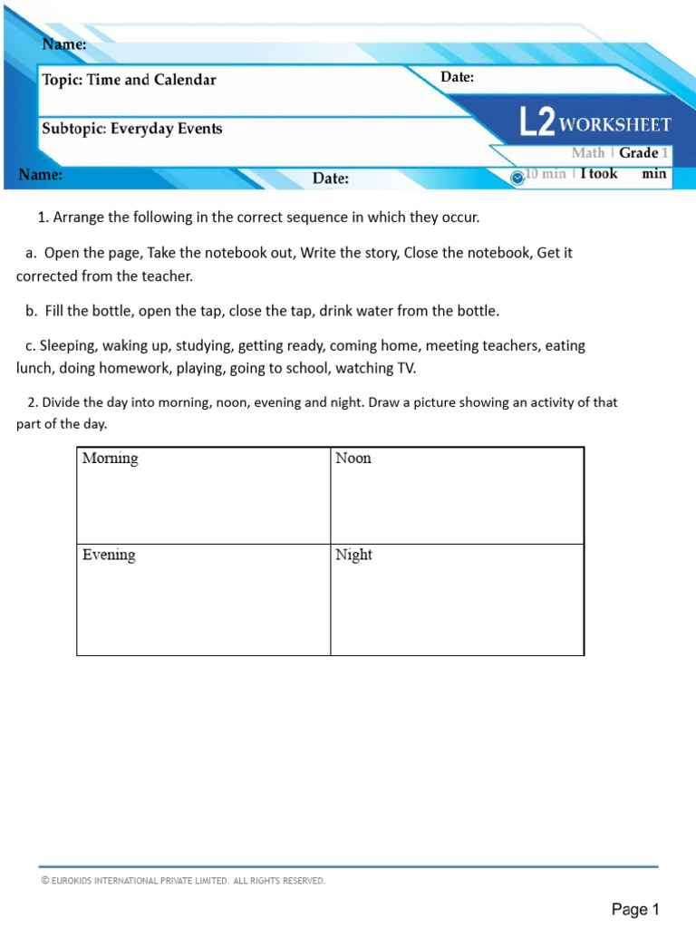 Worksheet34721Question | PDF
