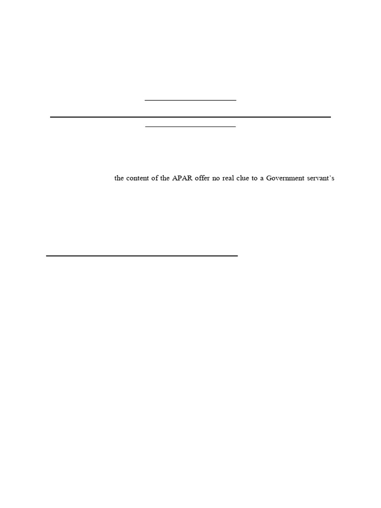 APAR Guidlines Dopt | PDF | Integrity