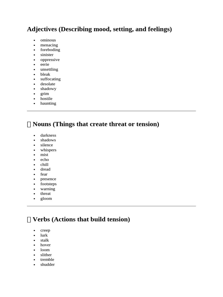 Adjectives Creating Mood | PDF | Linguistics | Syntax