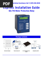 SEL-710 Card Installation Guide | PDF | Electrical Connector | Input/Output