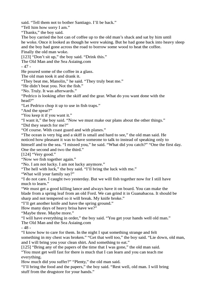 New OpenDocument Text | PDF | Ernest Hemingway