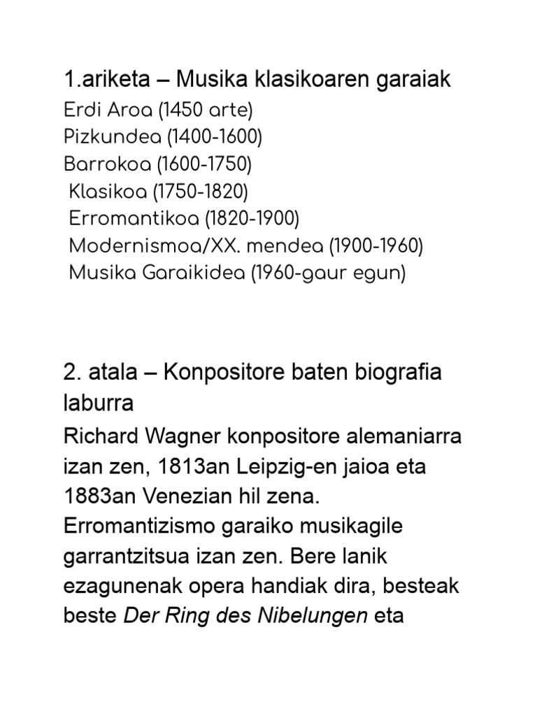 Musika | PDF
