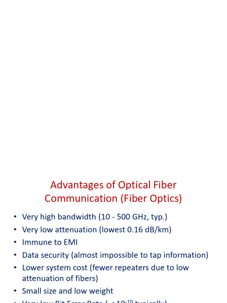 2-Key Elements of Optical Fiber System and Basic Optical Laws and Defi ...