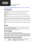 Lancer Rules Quick Reference Guide | PDF | Naval Mine