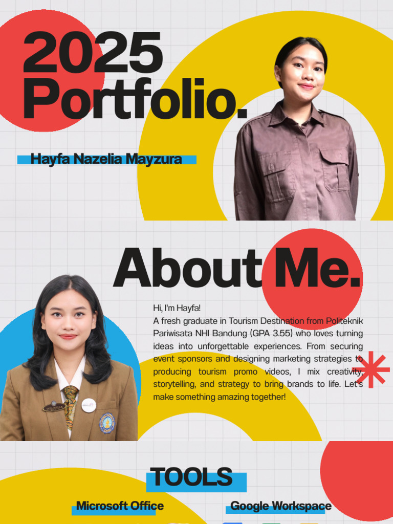 Portofolio - Hayfa Nazelia Mayzura | PDF | Transport | Tourism
