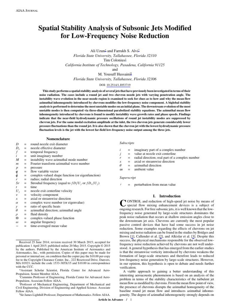 Pse Paper | PDF | Stability Theory | Fluid Dynamics
