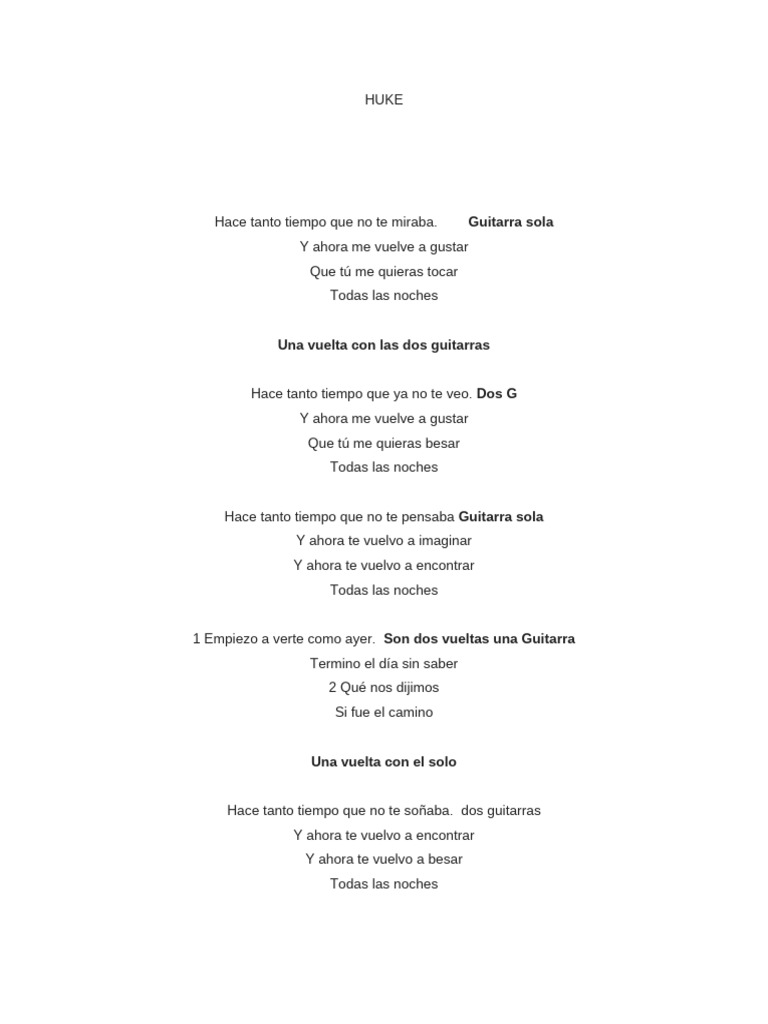 HUKE | PDF