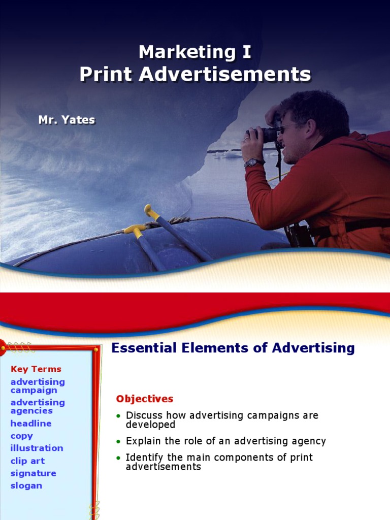 MKTG Print Ads | PDF | Typefaces | Advertising