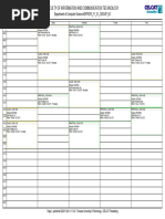 Accessing CELCAT Timetables at Welkom | PDF