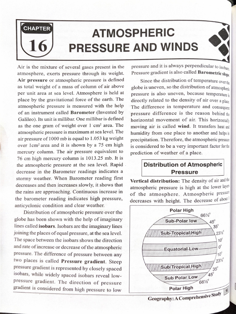 Atmospheric Pressure | PDF