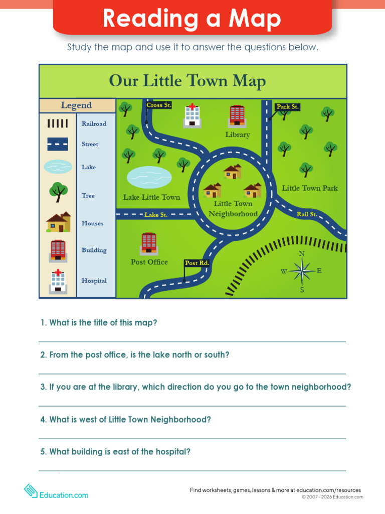 Map Reading 1 | PDF