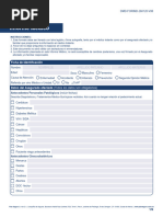 Formato de Informe Médico MAPFRE | PDF | Diagnostico medico ...