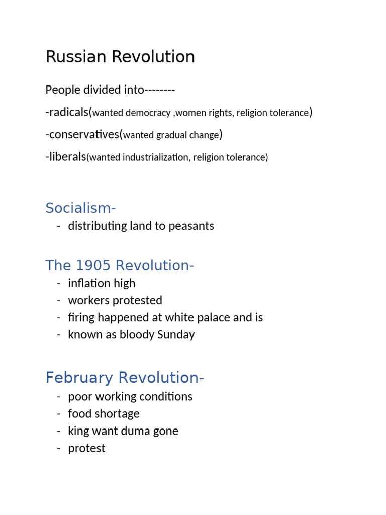 Russian Revolution | PDF
