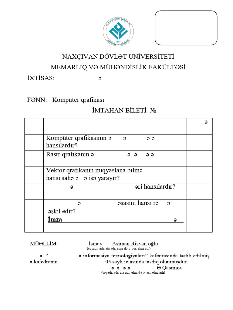 Qrafika Bilet | PDF