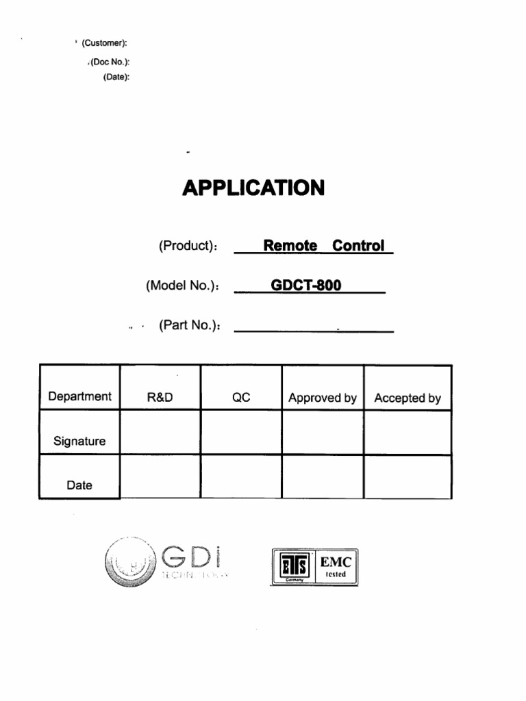 GDCT-800 Spec | PDF
