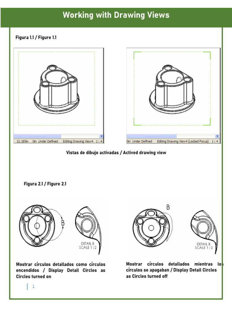Working With Drawing View Solidworks | PDF