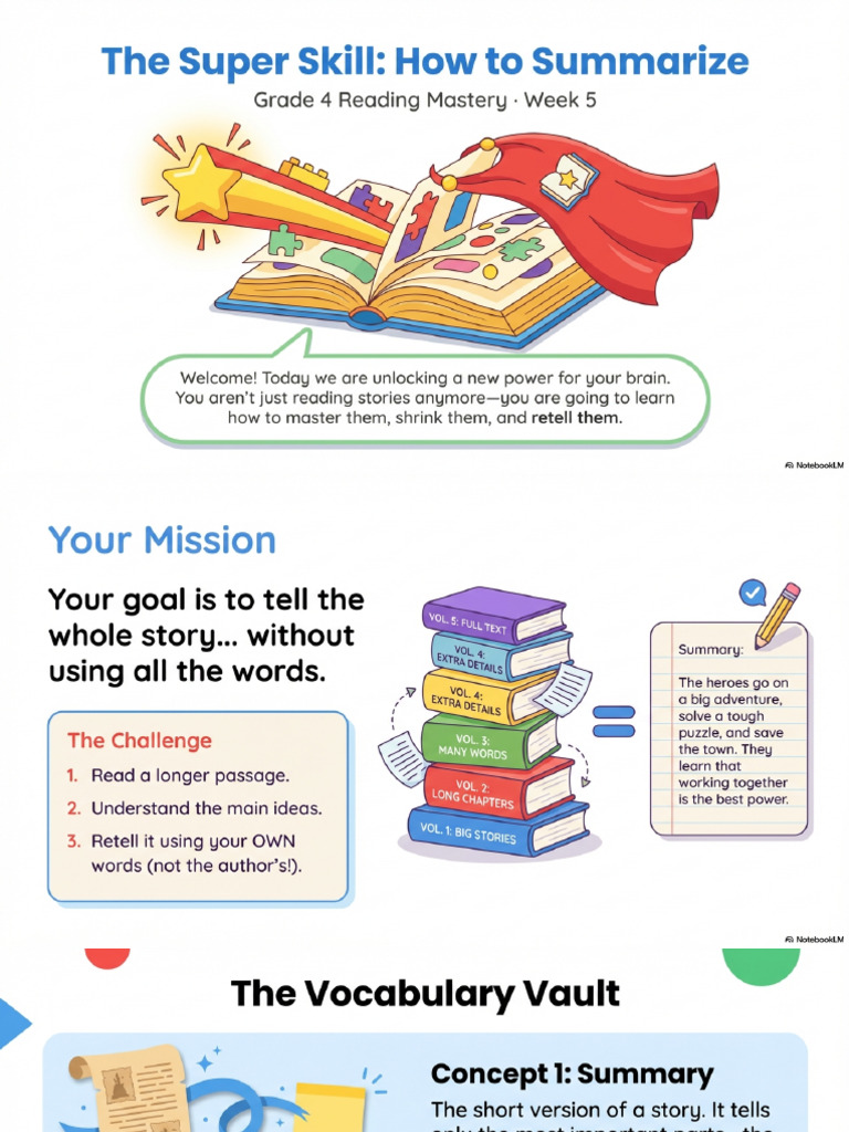Summarizing Super Skill | PDF