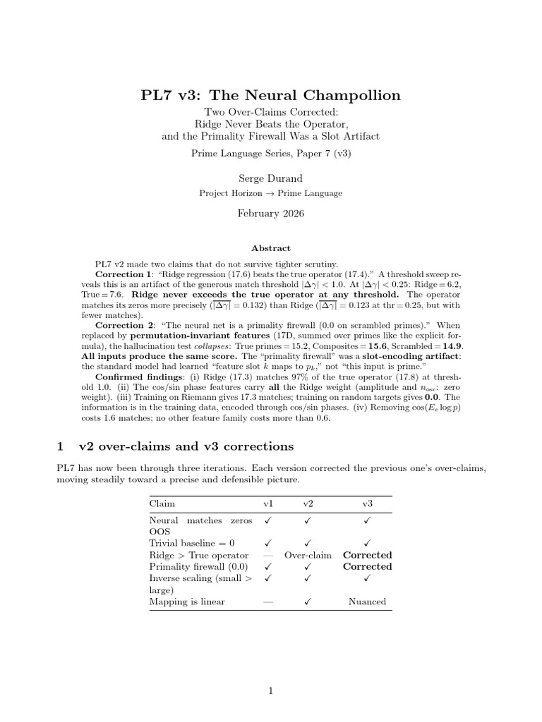 PL7 The Neural Champollion | PDF | Regression Analysis | Prime Number