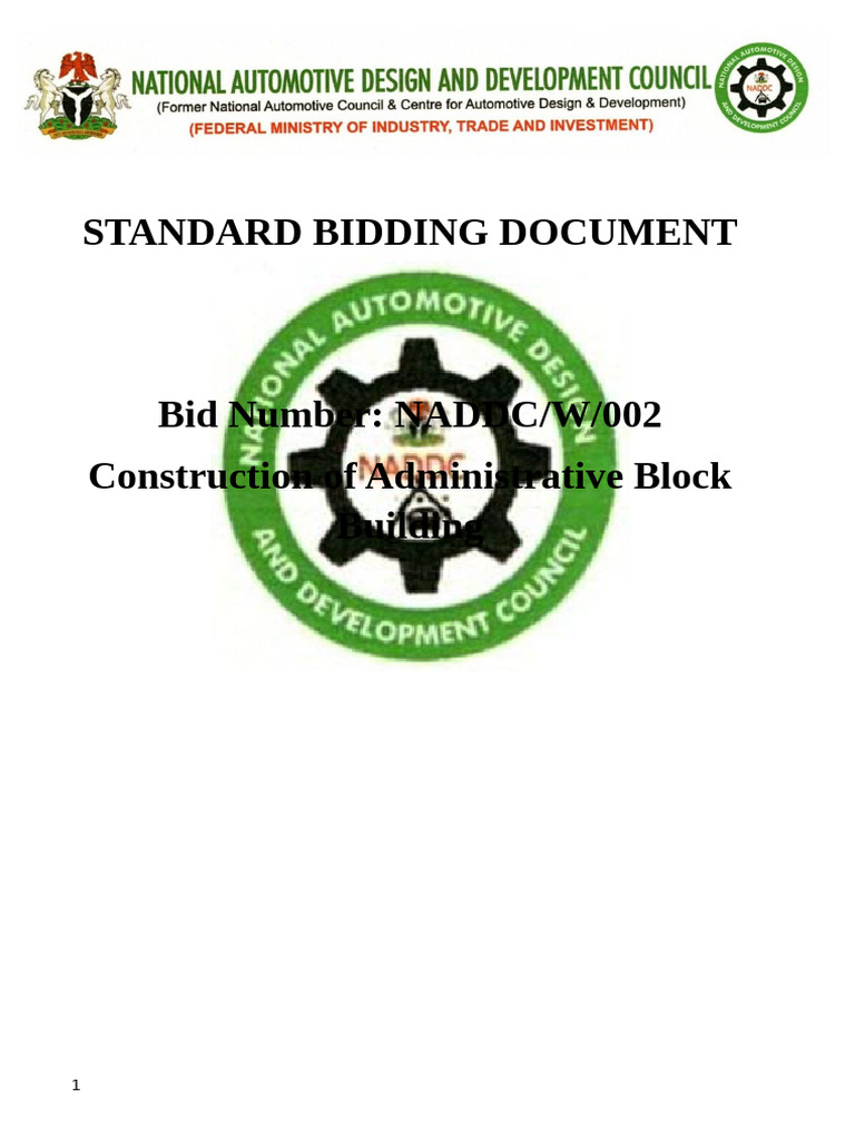 Forms - Standard Bidding Document - Works | PDF | Balance Sheet | Business