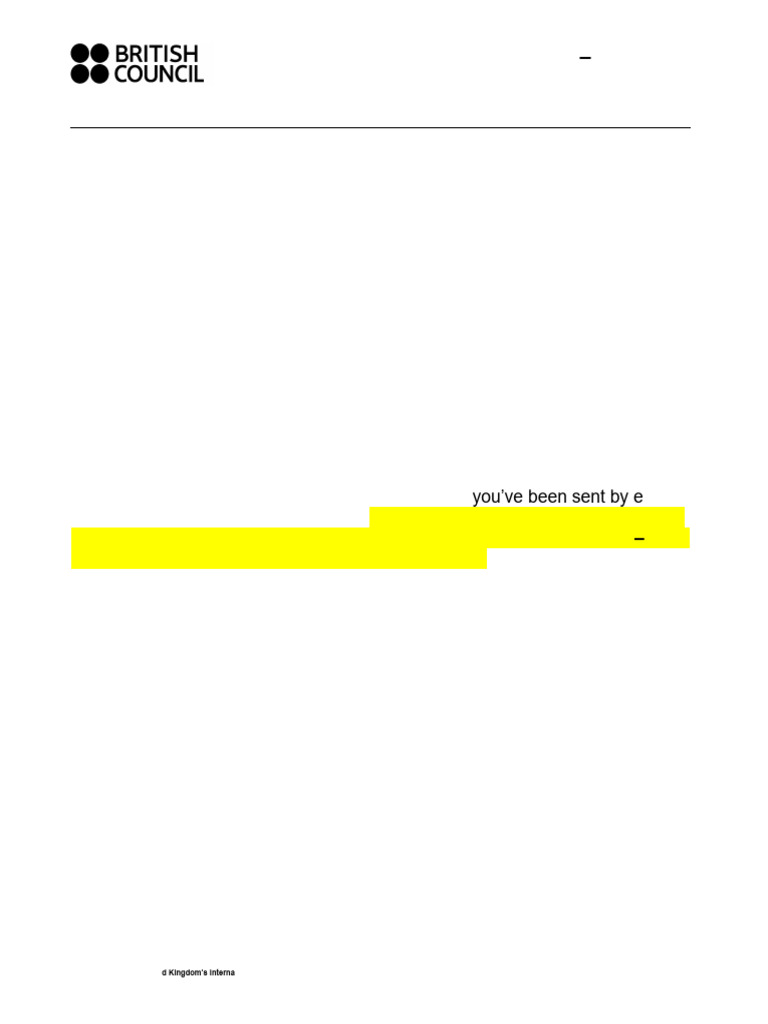 YL Online Reading and Use of English 2023 (1) | PDF
