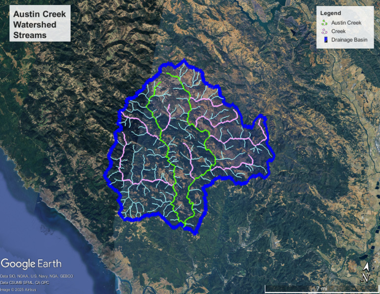 Austin Creek Labeled Streams Final Project | PDF