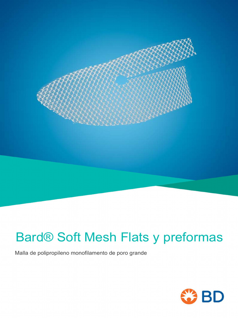 FT - BD-43250_Bard™ soft mesh_Brochure_EN-EU | PDF | Especialidades Medicas