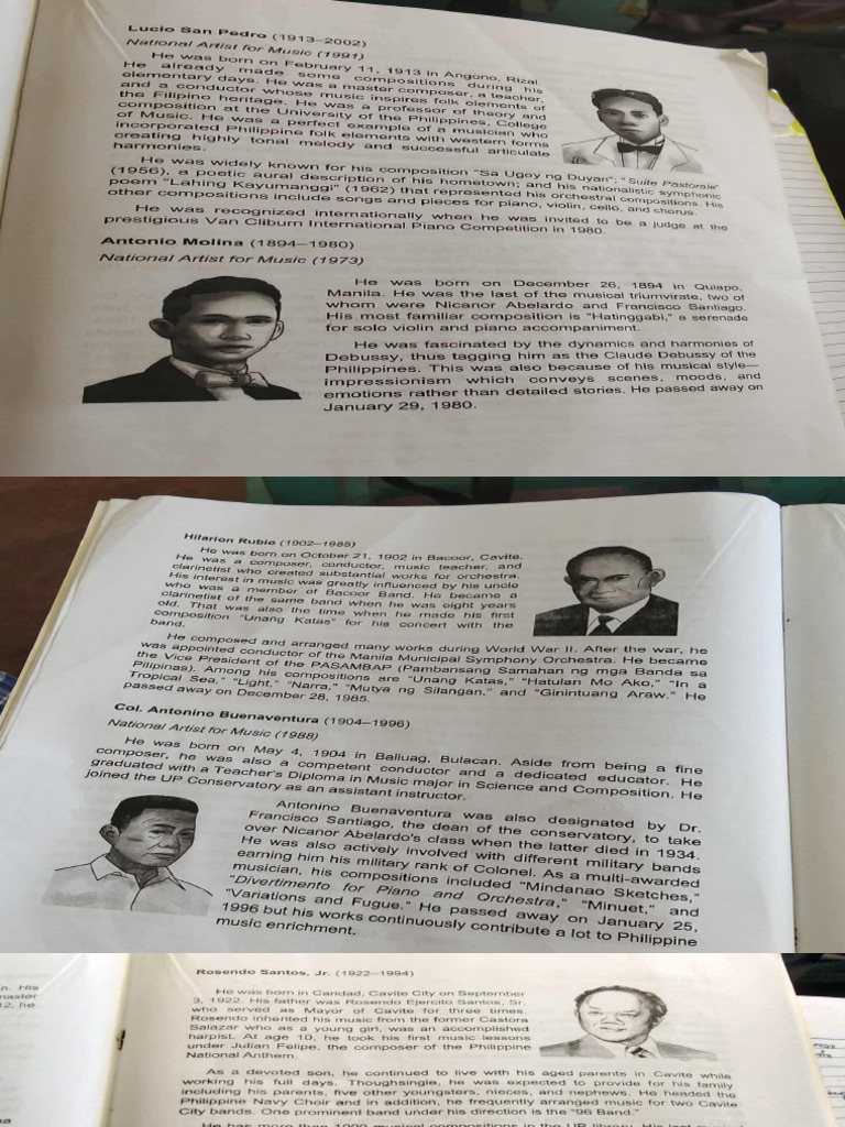 Mapeh Notes 3rdq | PDF