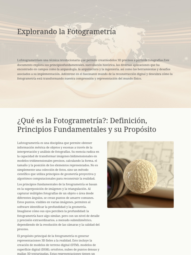 Explorando La Fotogrametria Fundamentos Aplicaciones y El Poder de La ...