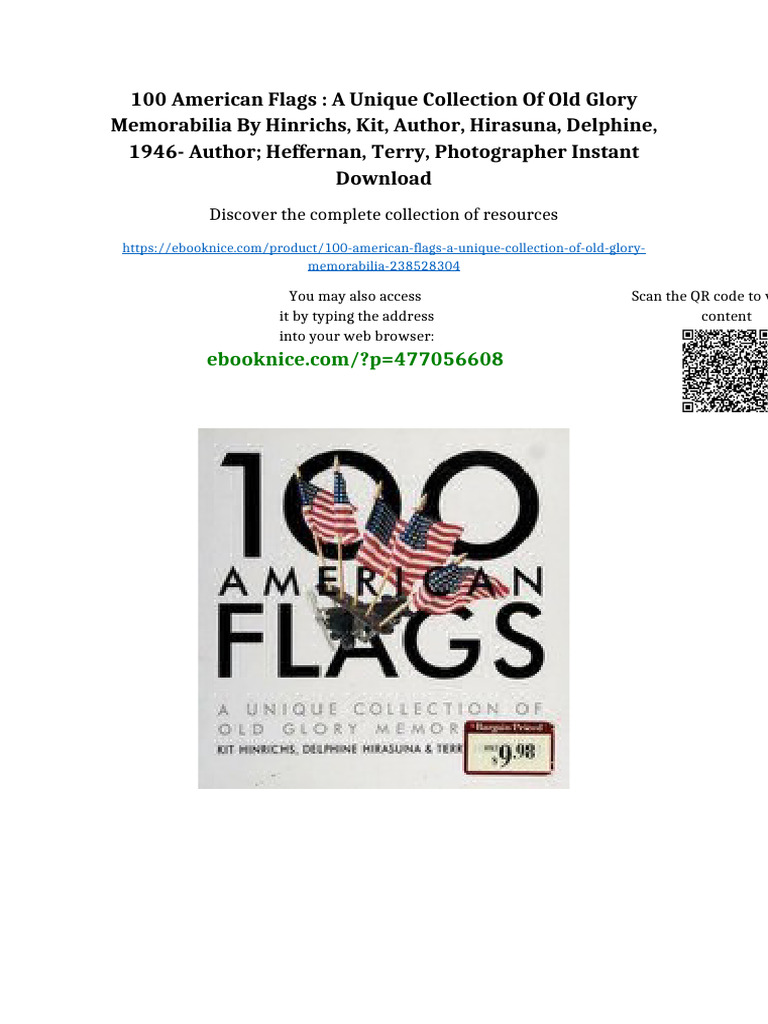 100 American flags : a unique collection of Old Glory memorabilia by ...